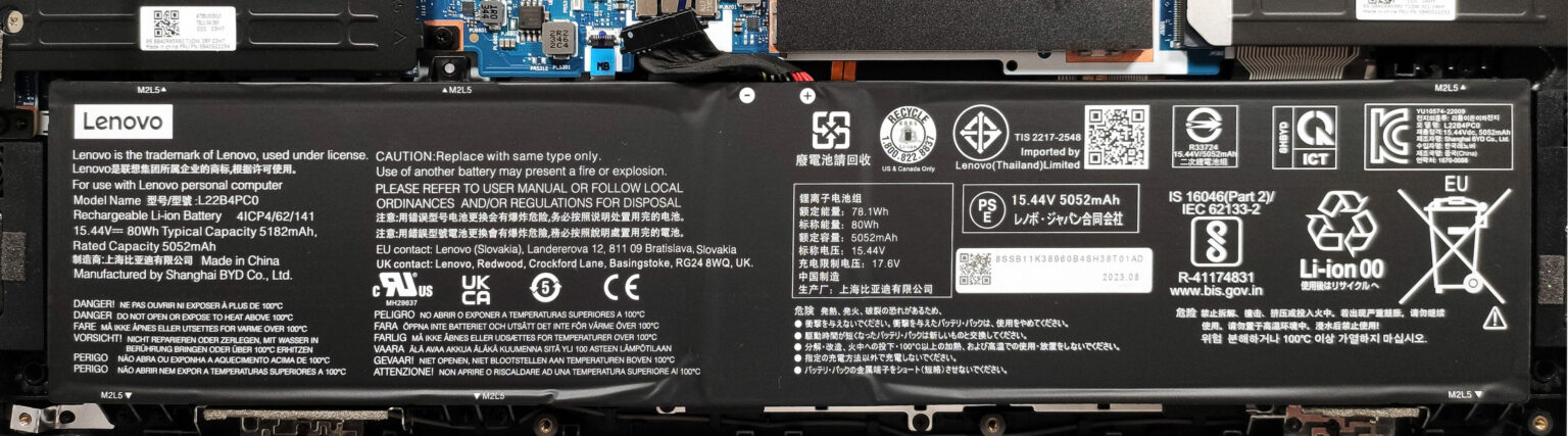 How to open Lenovo Legion Pro 5i (16, Gen 9) – disassembly and upgrade ...