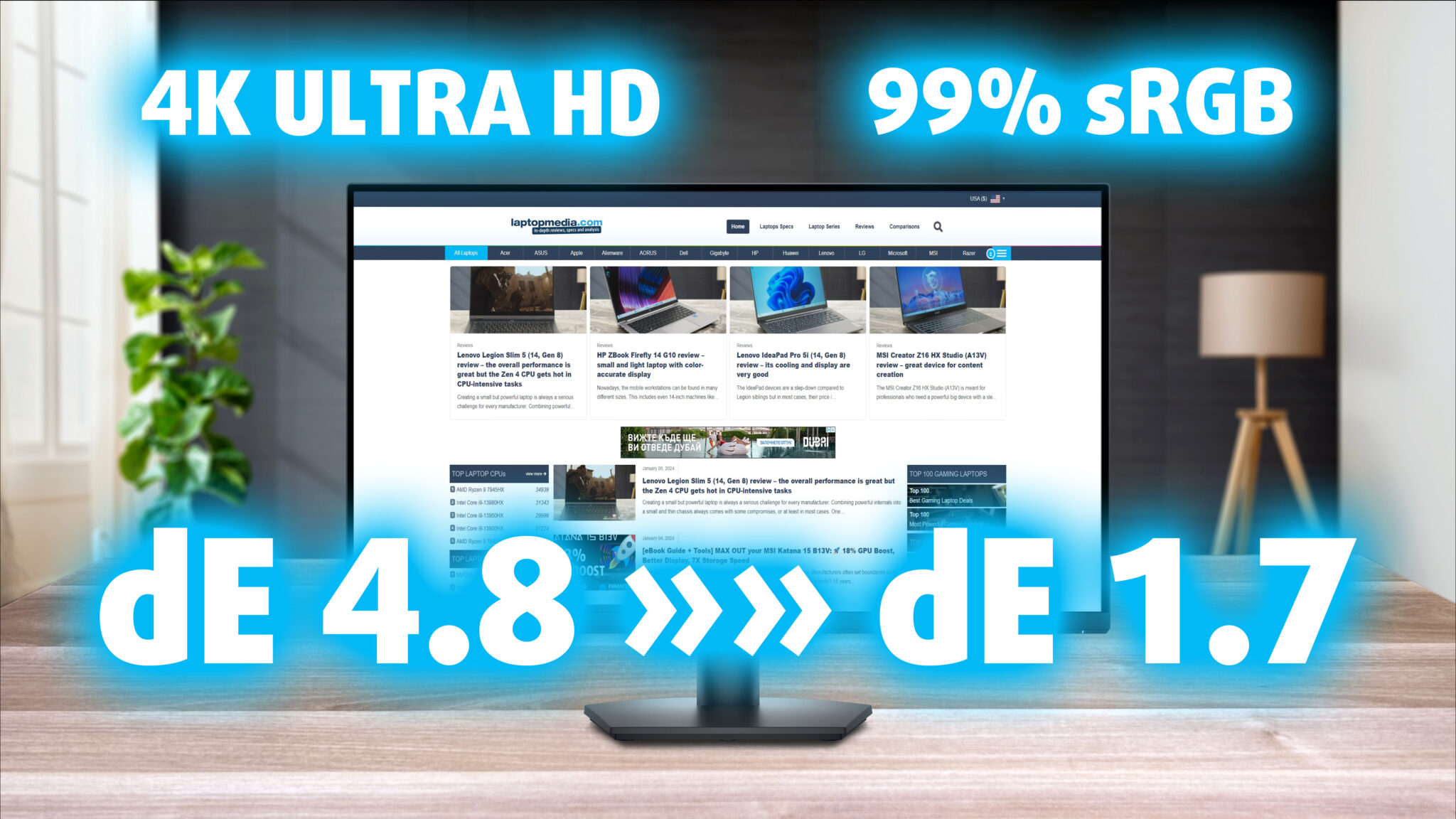 Dell SE3223Q Monitor - Specs, Pros / Cons: Big Screen with Tons of ...