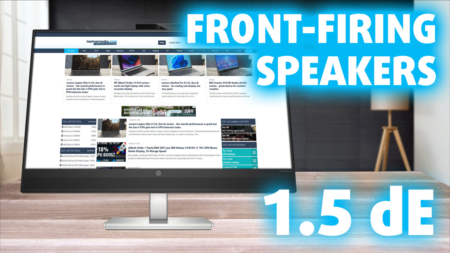 HP M27 Webcam Monitor - Specificaties, Voordelen / Nadelen: Meer dan ...