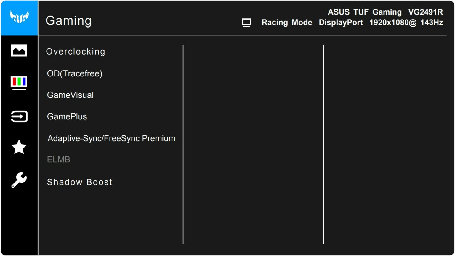 ASUS TUF Gaming VG249Q1R monitor - Specs, Pros / Cons: How Good Can A ...