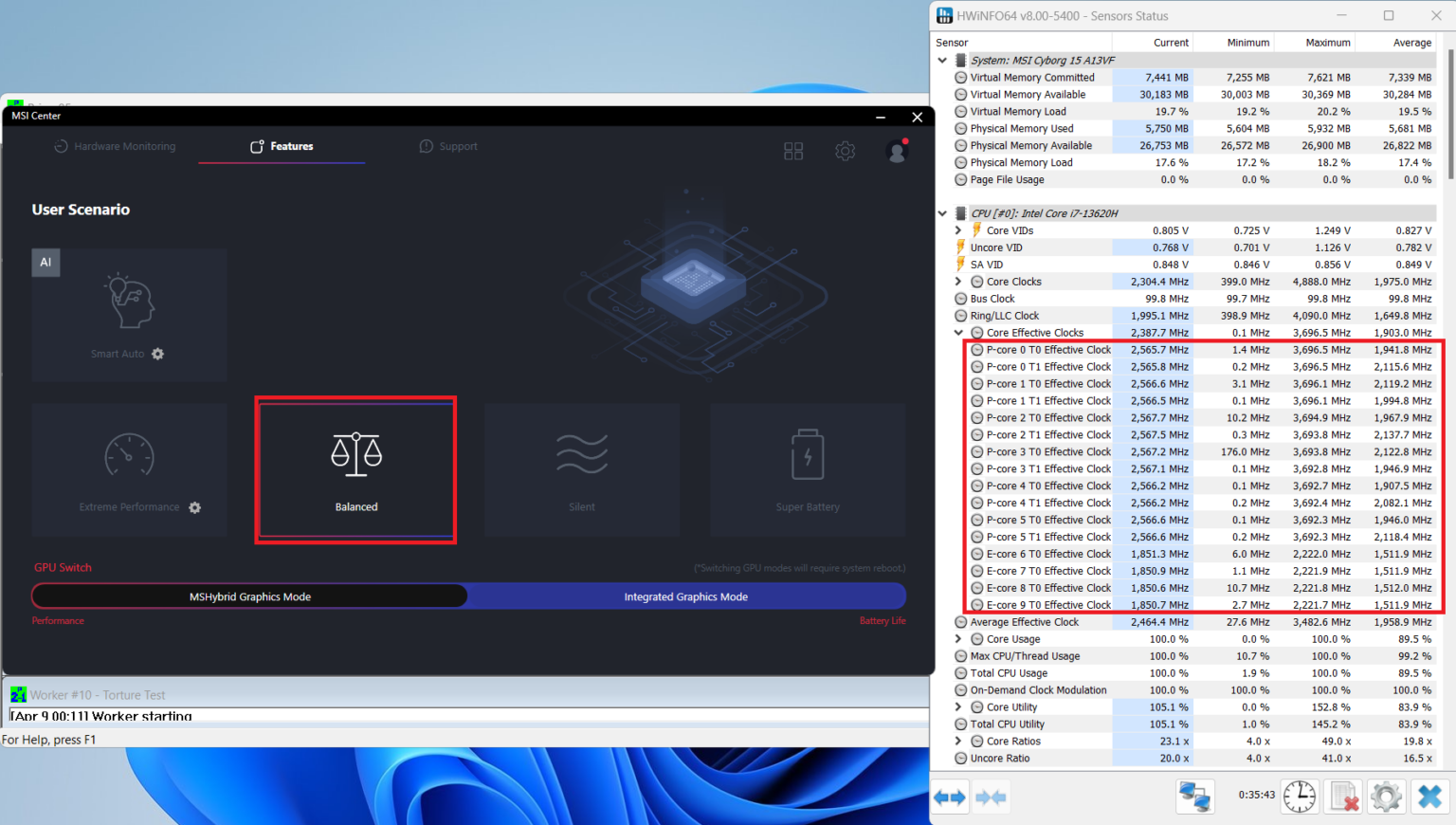 Análisis del MSI Cyborg 15 A13V - Una versión renovada de los juegos ...