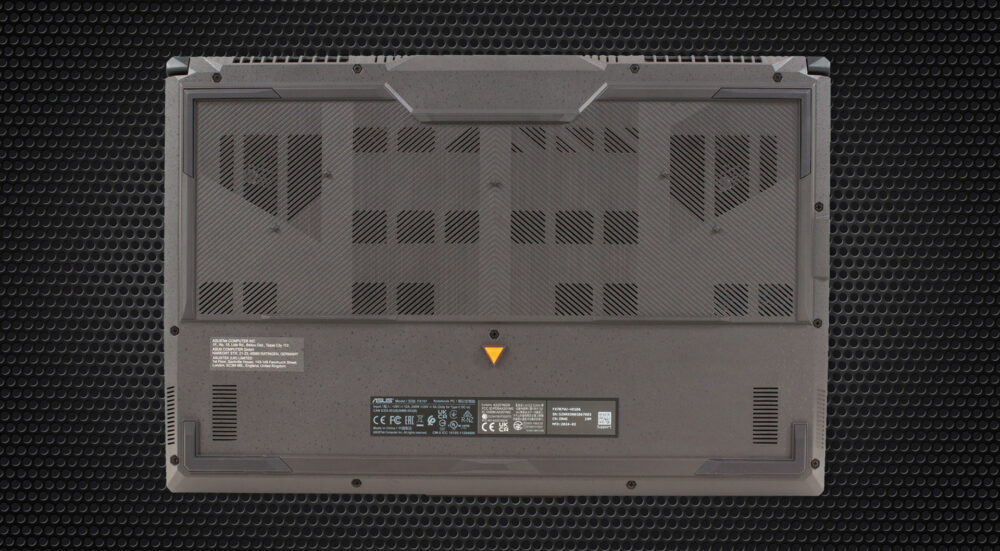 ASUS TUF Gaming F17 (FX707, 2023) review - Powerful Cooling Meets ...