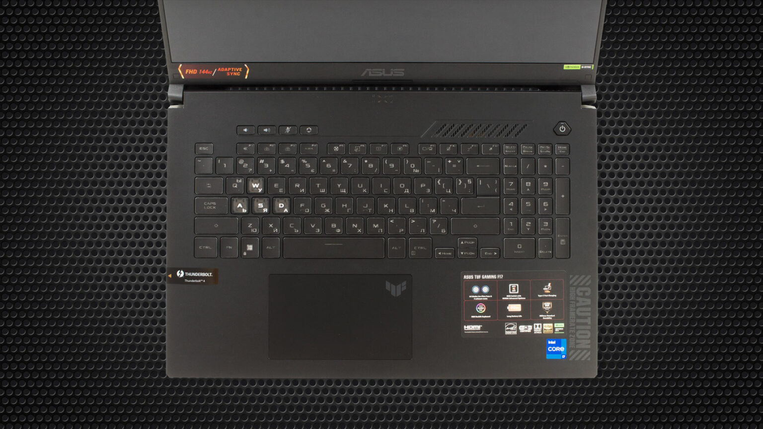 ASUS TUF Gaming F17 (FX707, 2023) review - Powerful Cooling Meets ...