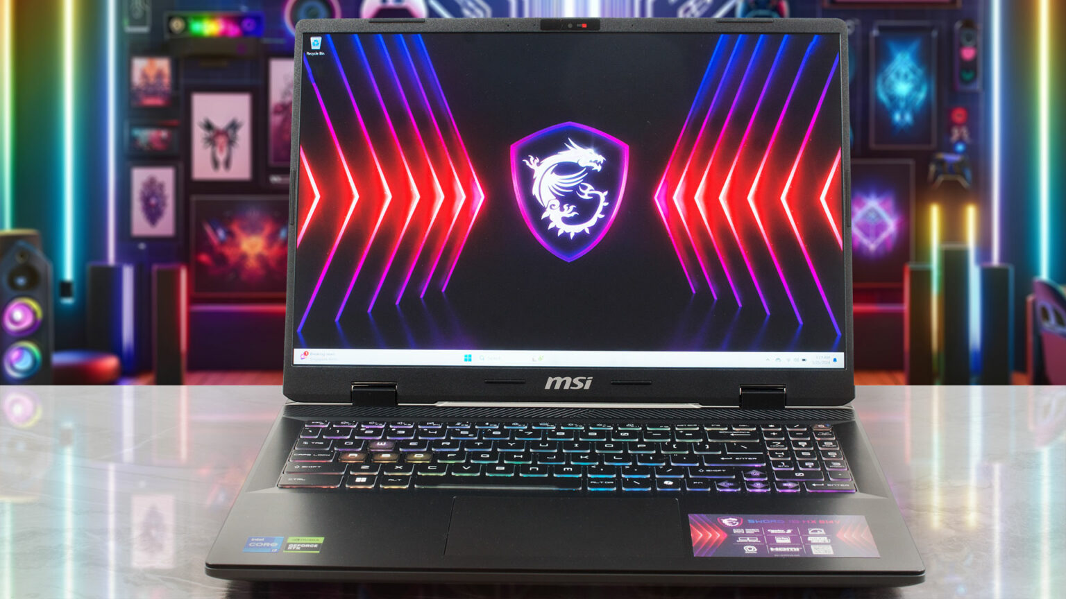 MSI Sword 16 HX B14V review - A Capable Gaming Laptop for Content ...