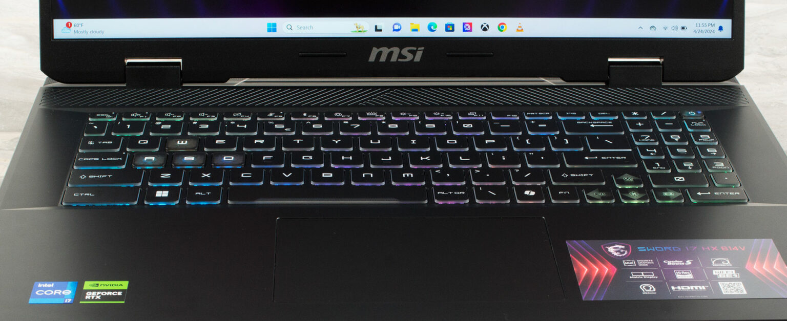 MSI Sword 17 HX B14V review - For Gamers and Creators | LaptopMedia.com