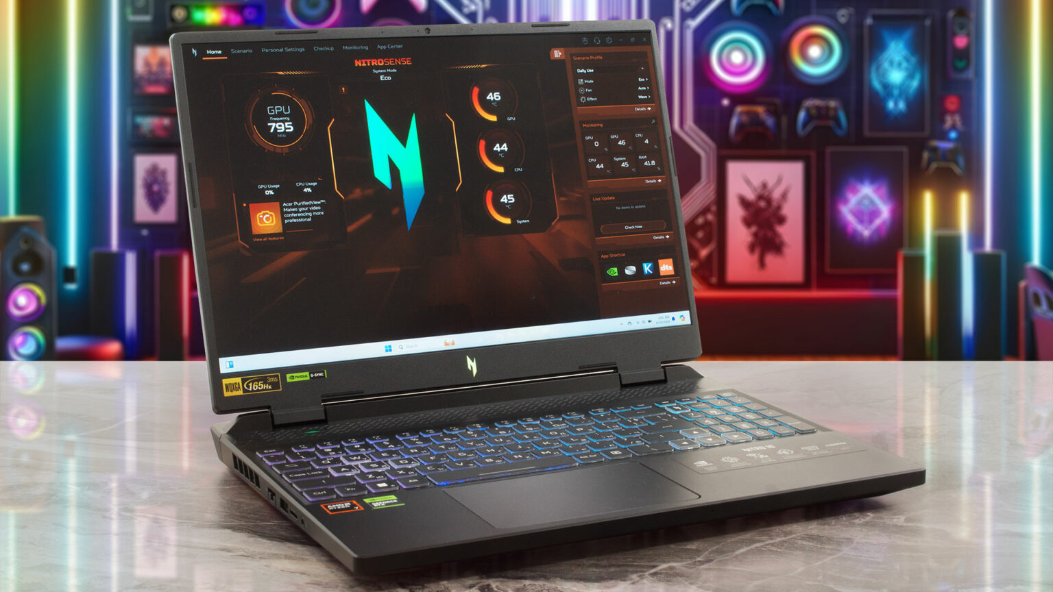 Acer Nitro 16 (AN16-42) review - Powerhouse Performance with Cool ...