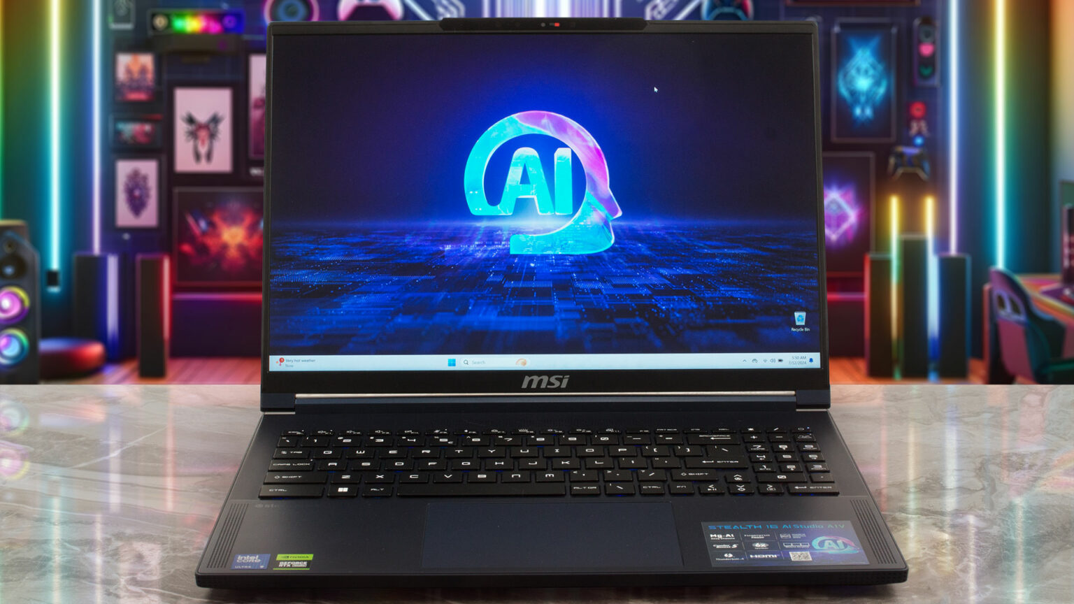 MSI Stealth 16 AI Studio A1V review - Great Performance Held Back by ...