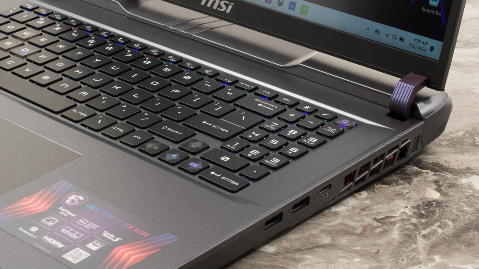 MSI Vector 17 HX A13VHG review - Packs a Punch, But Makes You Hear It ...