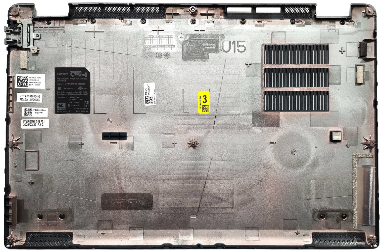 How to open Dell Latitude 5450 - disassembly and upgrade options ...