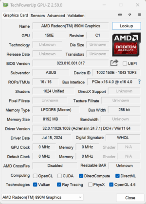 AMD Radeon 890M 的游戏性能！6 款游戏测试 + 与 Radeon 780M 和 GeForce GTX 2050 的比较 ...