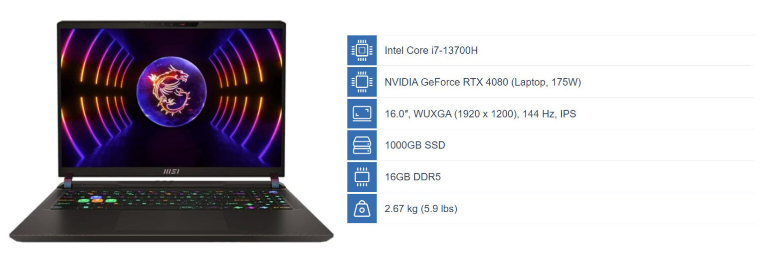 [Prime Day 2024] Become the Champ With the MSI Vector GP68 HX (Core i7 ...