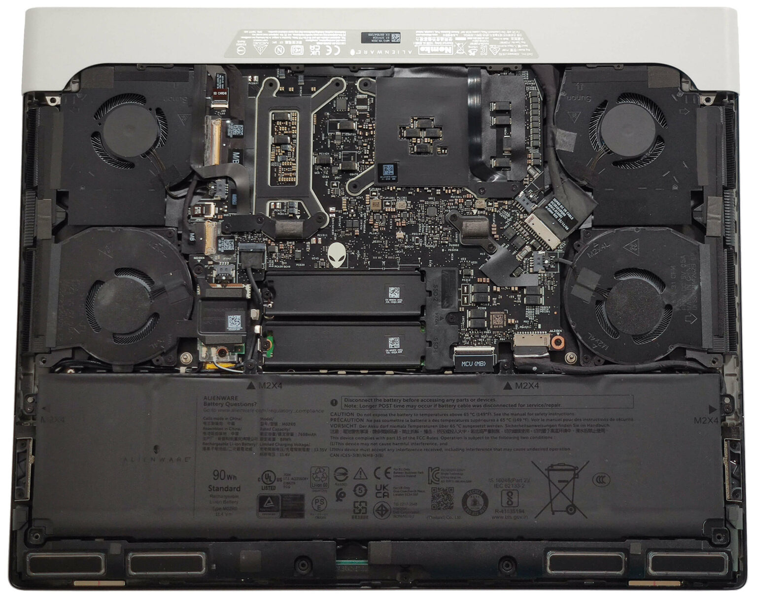 How to open Alienware x16 R2 – disassembly and upgrade options ...