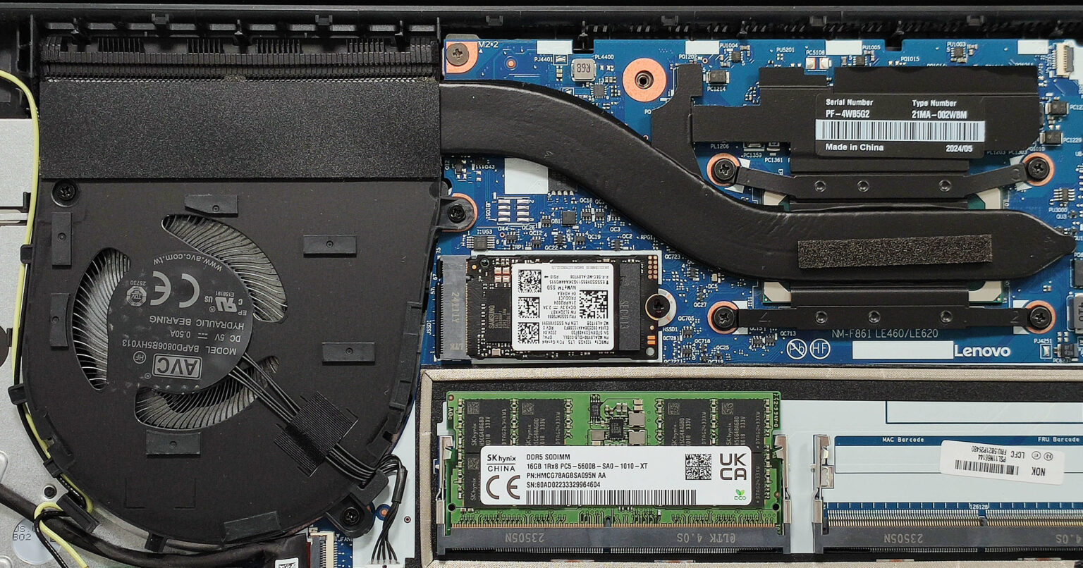 How to open Lenovo ThinkPad E16 Gen 2 - disassembly and upgrade options ...