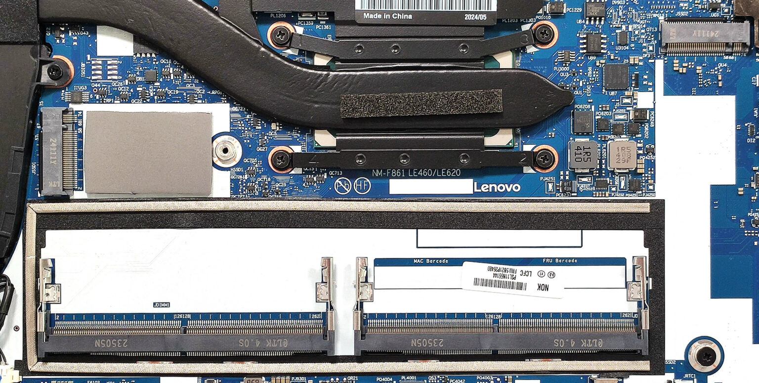 How to open Lenovo ThinkPad E16 Gen 2 - disassembly and upgrade options ...