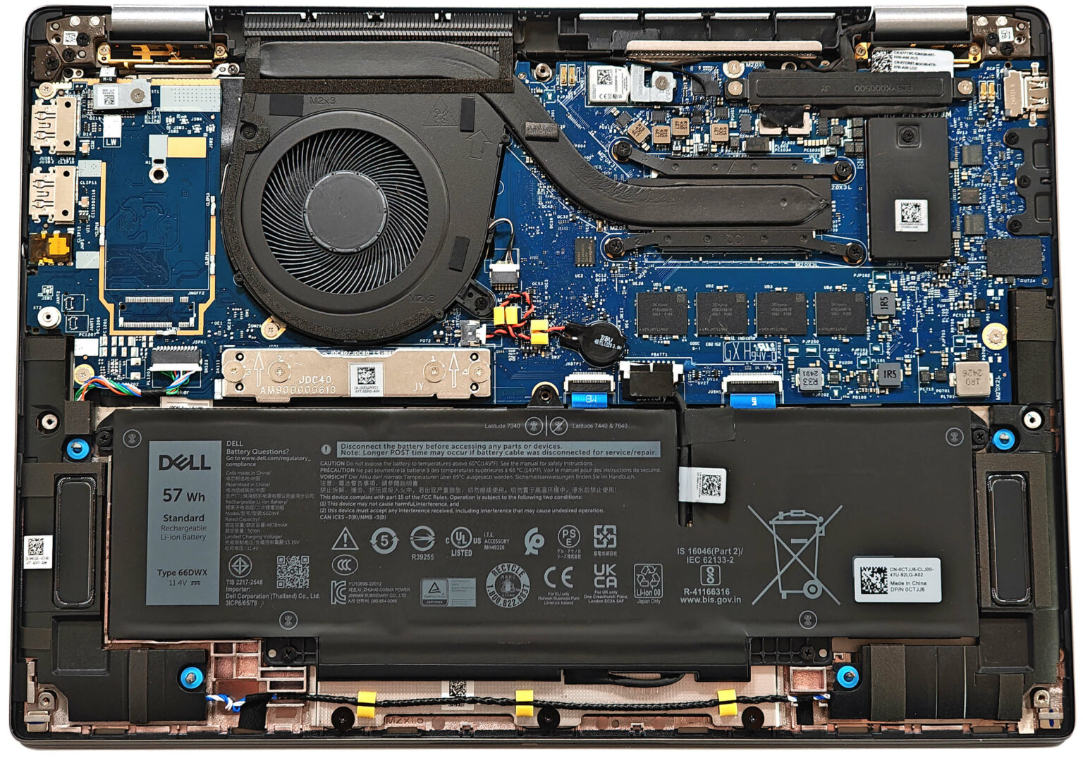 How to open Dell Latitude 7450 – disassembly and upgrade options ...