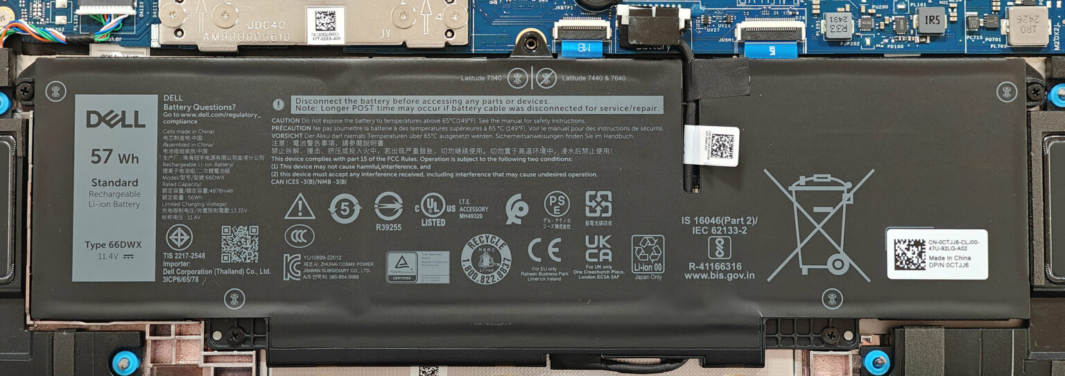 How to open Dell Latitude 7450 – disassembly and upgrade options | LaptopMedia.com