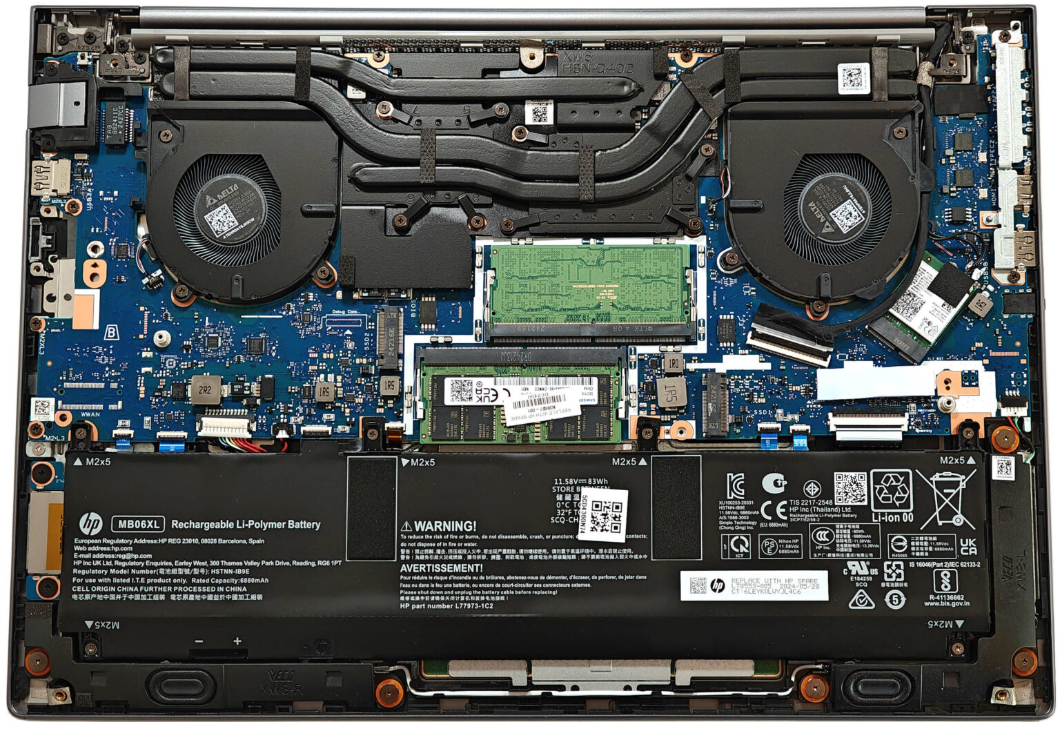 How to open HP ZBook Power 16 G11 - disassembly and upgrade options ...