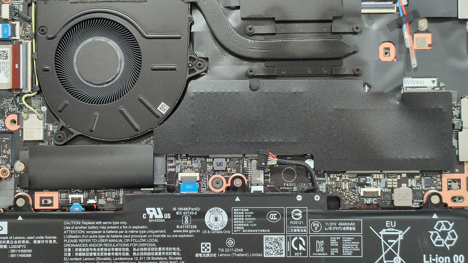 How to open Lenovo ThinkPad L14 Gen 5 - disassembly and upgrade options | LaptopMedia.com
