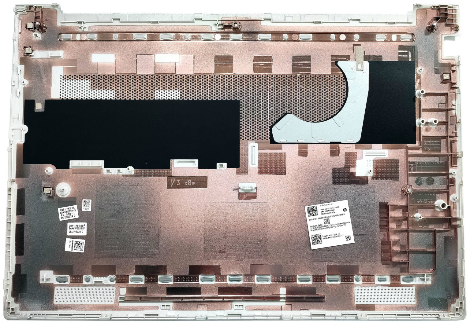 How to open HP ProBook 460 G11 - disassembly and upgrade options ...