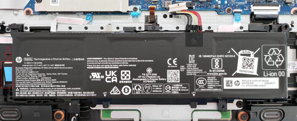 How to open HP ProBook 460 G11 - disassembly and upgrade options ...