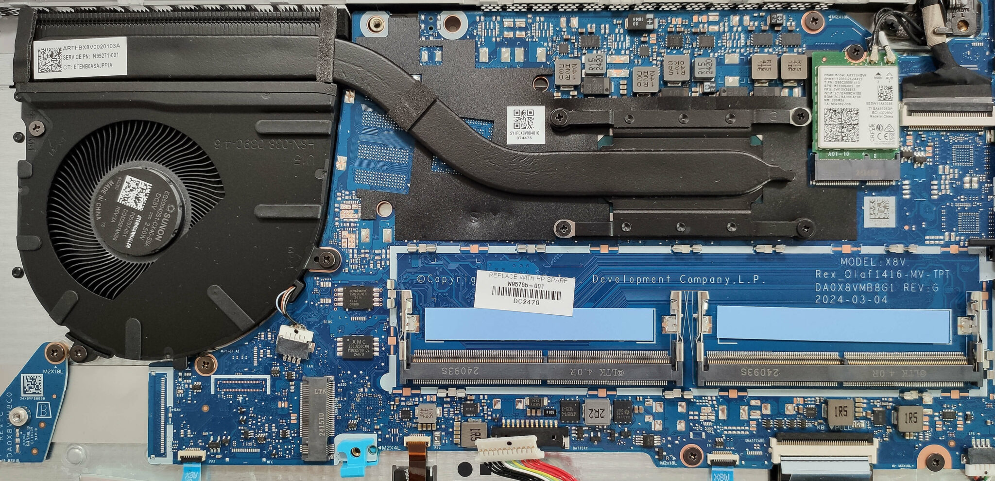 How to open HP ProBook 460 G11 - disassembly and upgrade options ...