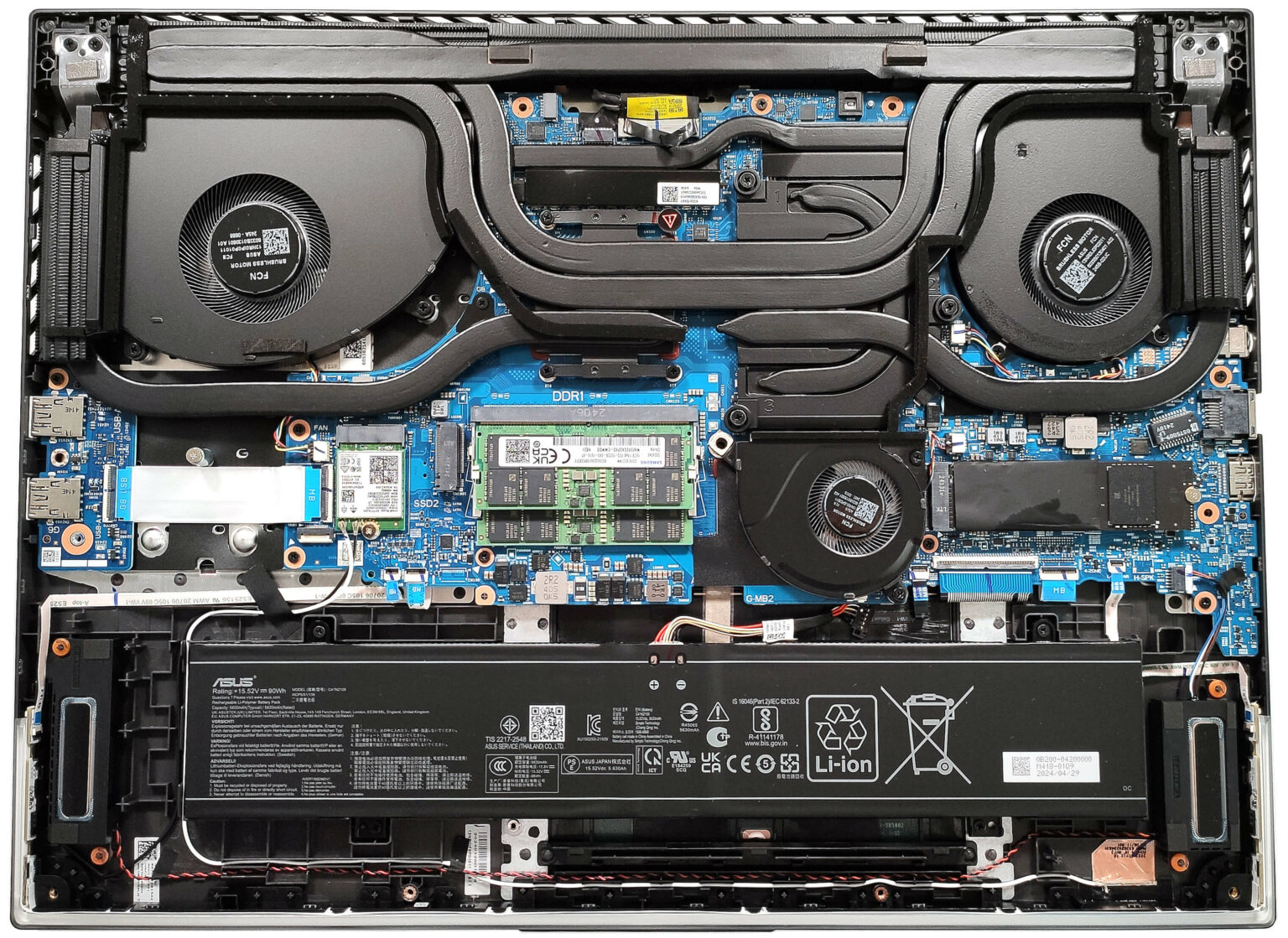 How to open ASUS ROG Strix G18 (G814, 2024) - disassembly and upgrade ...