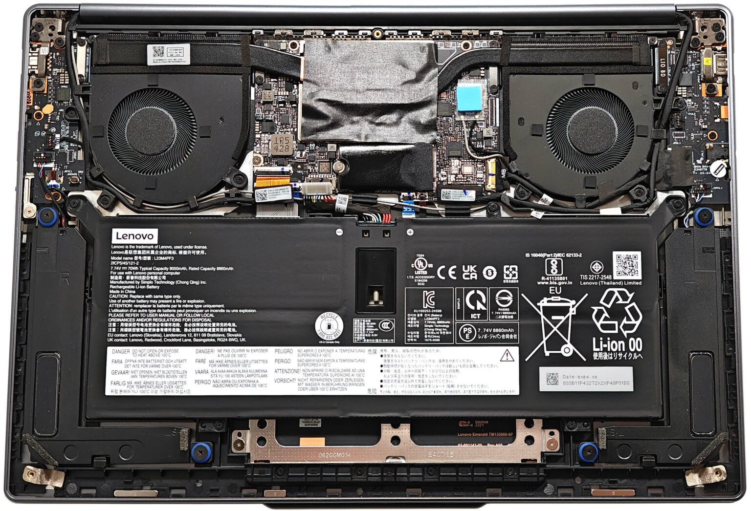 How To Open Lenovo Yoga Slim 7 Gen 9 15ill9 Disassembly And 2508