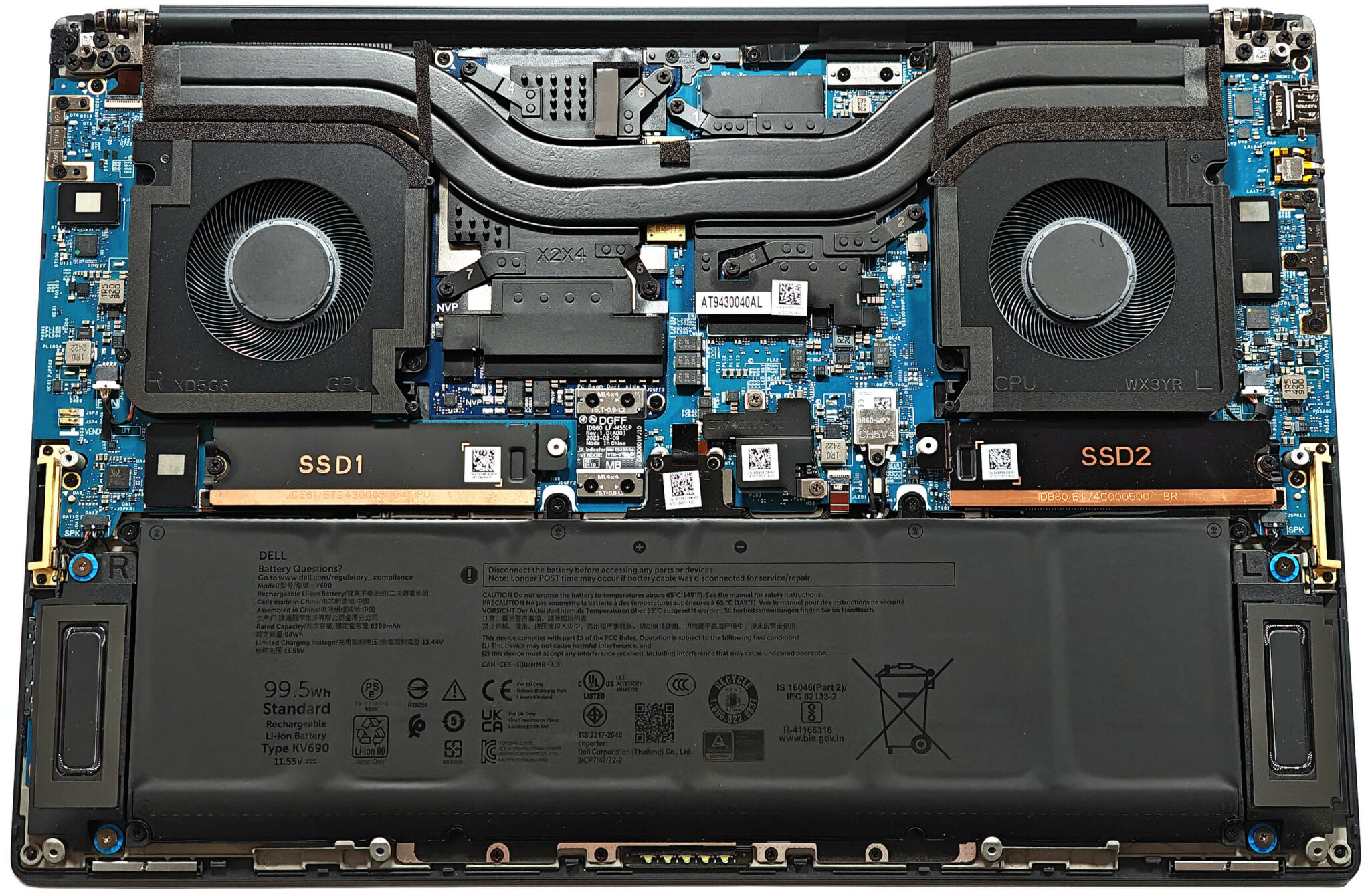 How to open Dell Precision 5690 – disassembly and upgrade options ...