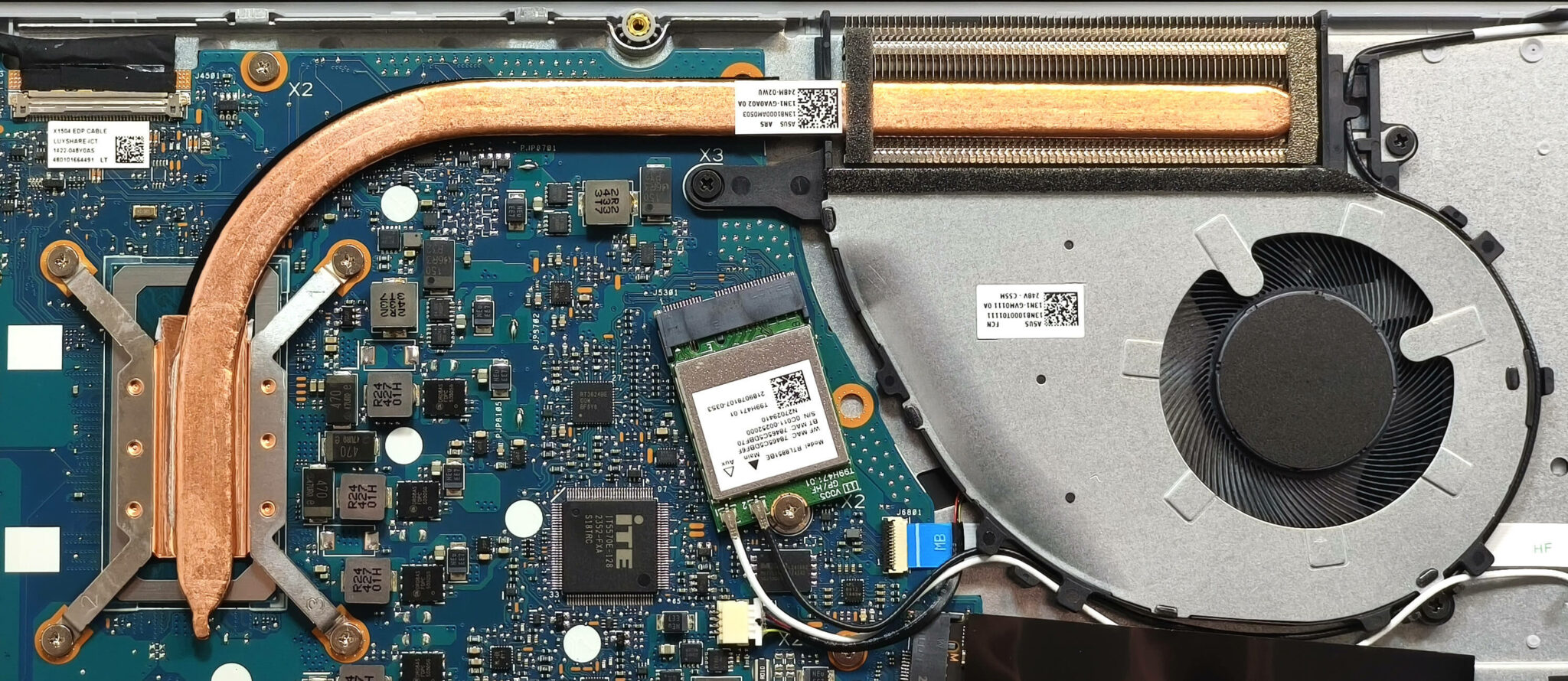 How to open ASUS Vivobook 15 F1504 (X1504) – disassembly and upgrade ...