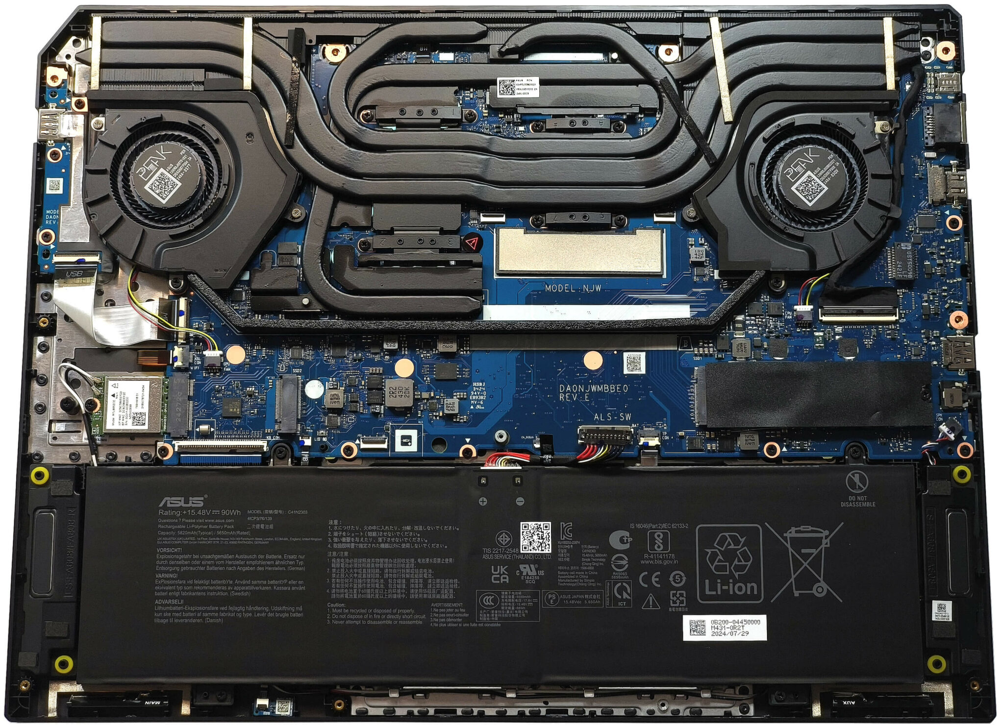 How to open ASUS TUF Gaming A16 FA608 – disassembly and upgrade options ...