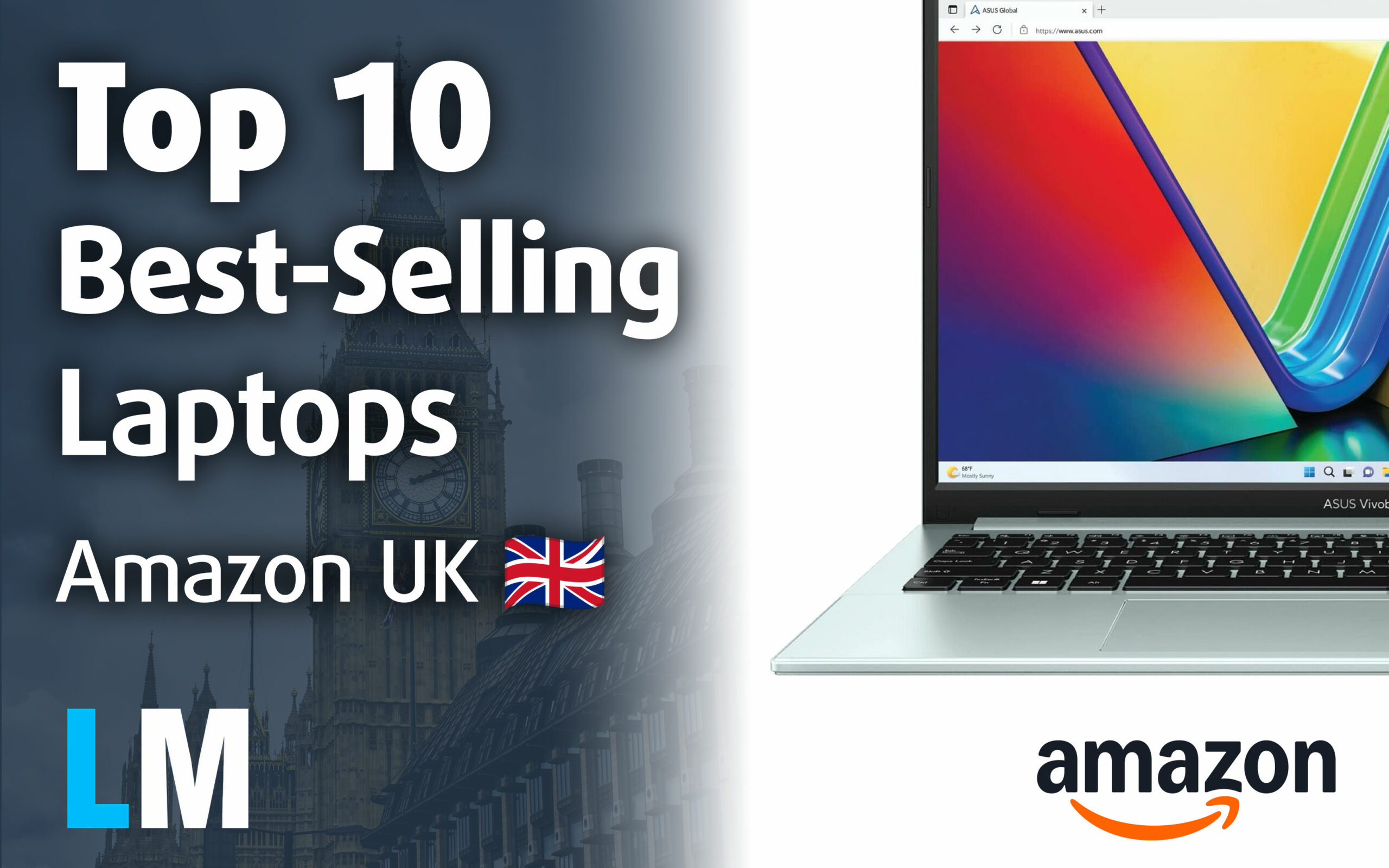 [November 2024] Amazon UK: Top 10 Best-Selling Laptops – ASUS Dominates ...