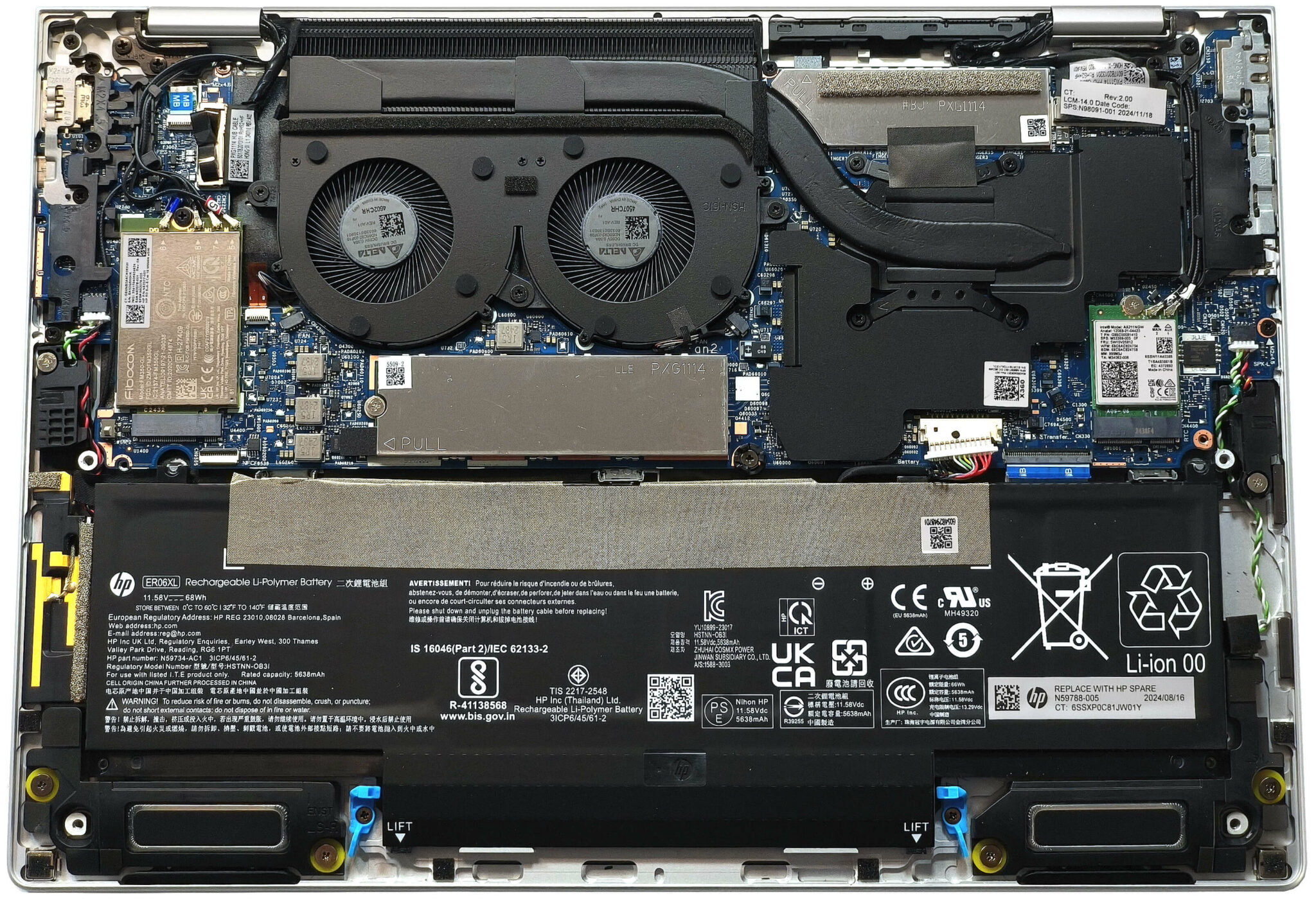 How to open HP Elite x360 1040 G11 – disassembly and upgrade options ...