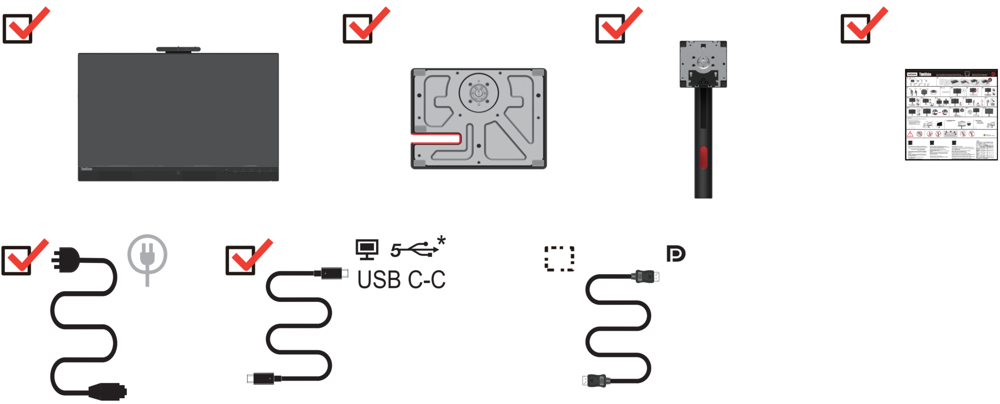 Lenovo ThinkVision T24mv-30 review - Vibrant Colors, Integrated Webcam ...