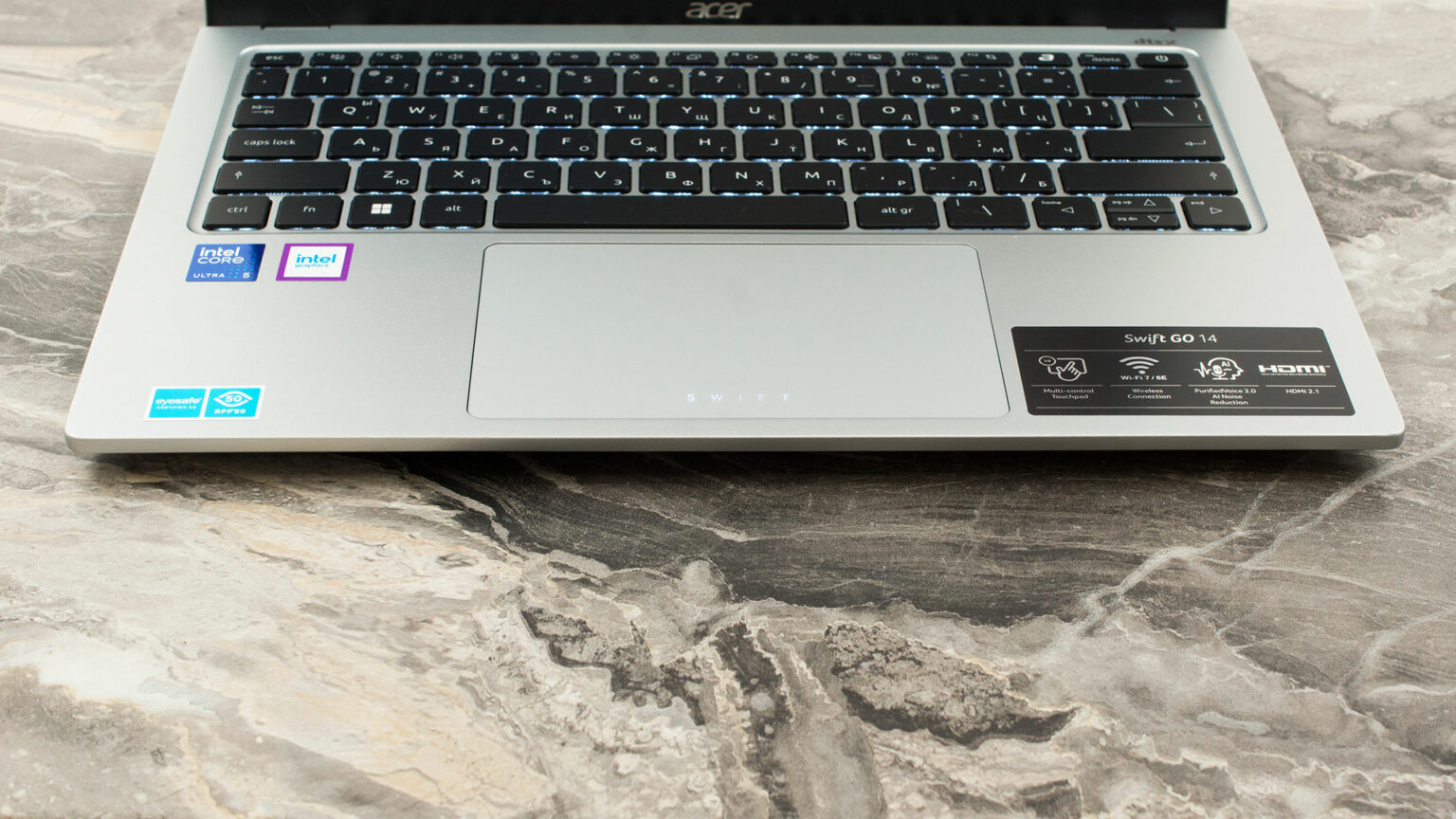 Acer Swift Go 14 OLED (SFG14-73) review - The Perfect Blend of ...