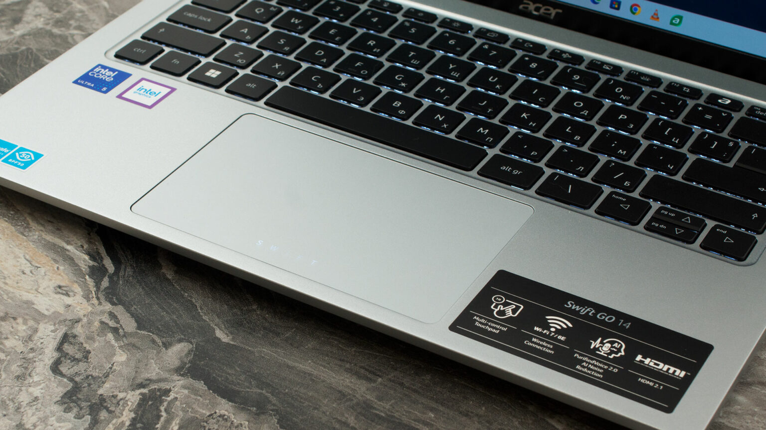 Acer Swift Go 14 OLED (SFG14-73) review - The Perfect Blend of ...