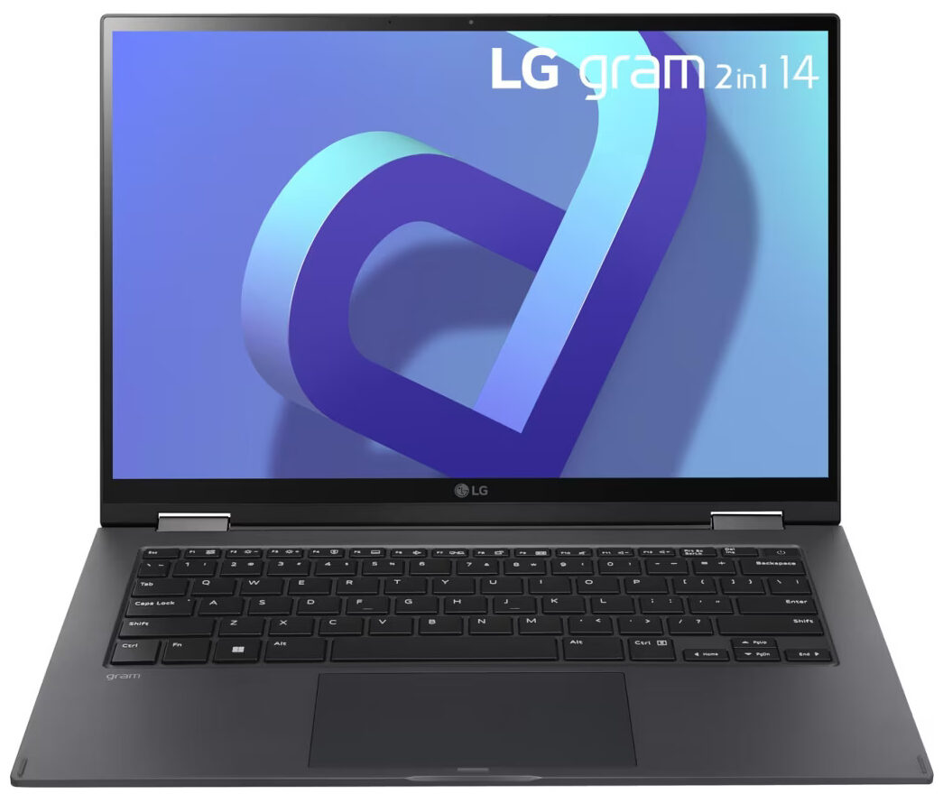 LG gram 14 2-in-1 - i5-1240P · Xe Graphics G7 80 EU · 14.0", WUXGA (1920 x 1200), IPS · 512GB ...