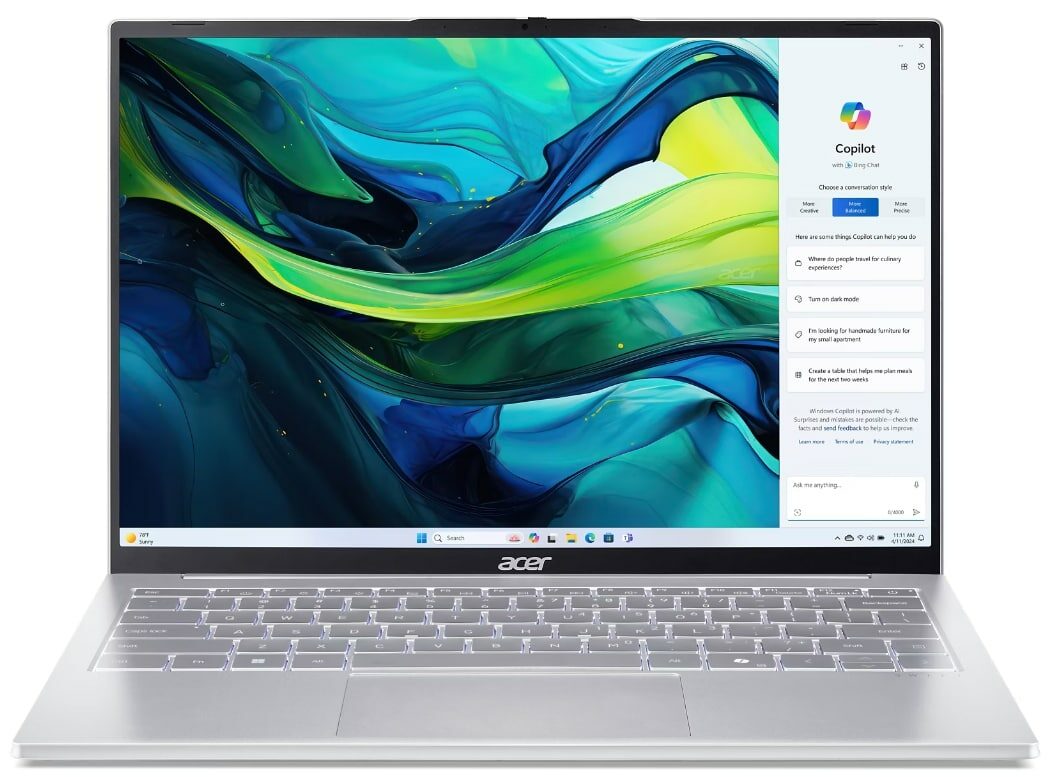 Acer Swift Lite 14 (SFL14-54M) - Specs, Tests, and Prices | LaptopMedia.com