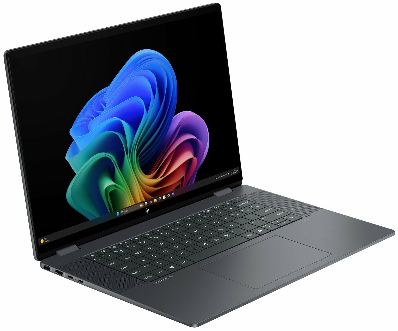 HP OmniBook X Flip - Ultra 7 258V · 140V · 16.0″, 2.8K (2880 x 1800), 120 Hz, OLED · 1000GB SSD ...