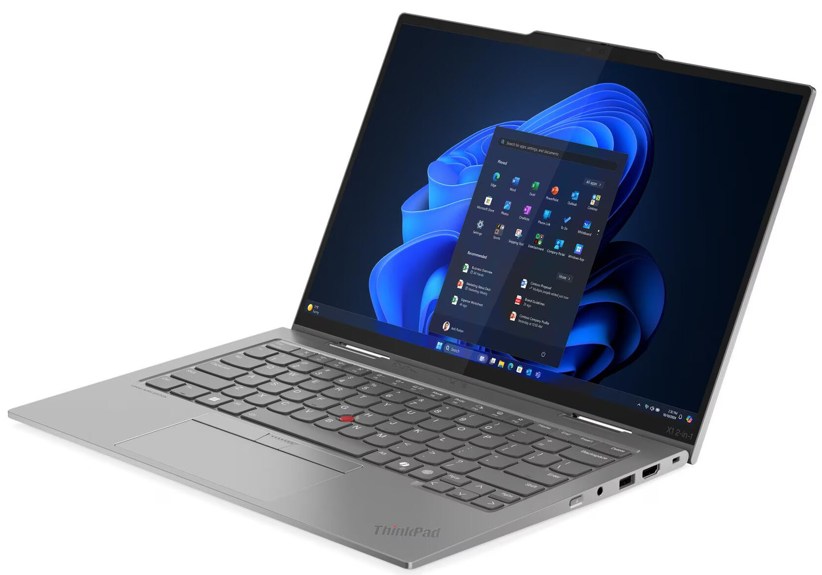 Lenovo ThinkPad X1 2-in-1 Gen 10 Aura Edition (Intel V/H Series ...