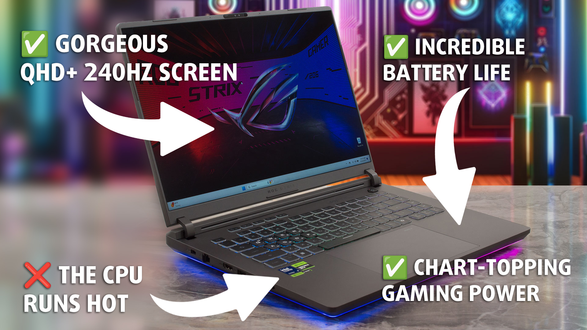 ASUS ROG Strix G16 G615 (2025) review - Best-in-Class Display, CPU and ...