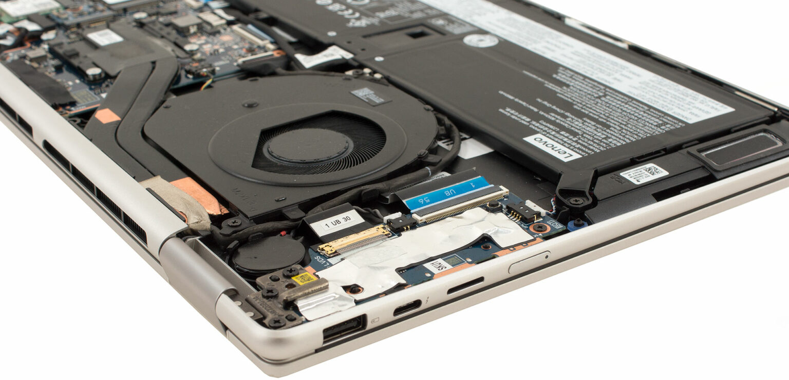 How to open Lenovo Yoga 7i 2-in-1 (14″, Gen 10 / 14ILL10) – disassembly ...