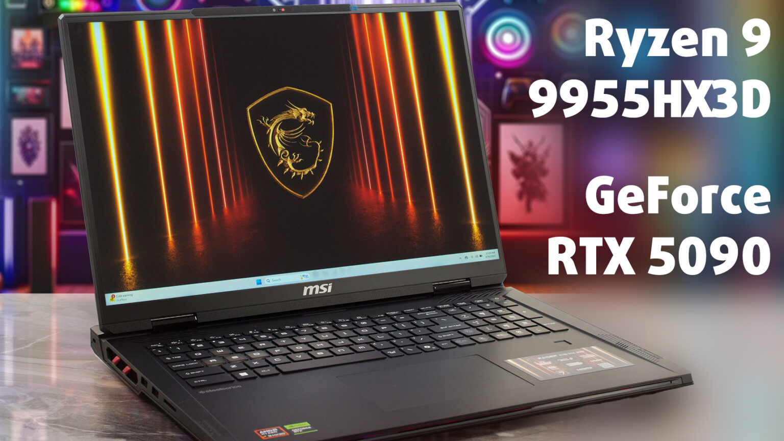 MSI Raider A18 HX A9W review - Cosmic Power, Colossal Price (RTX 5090 BEAST!) | LaptopMedia.com