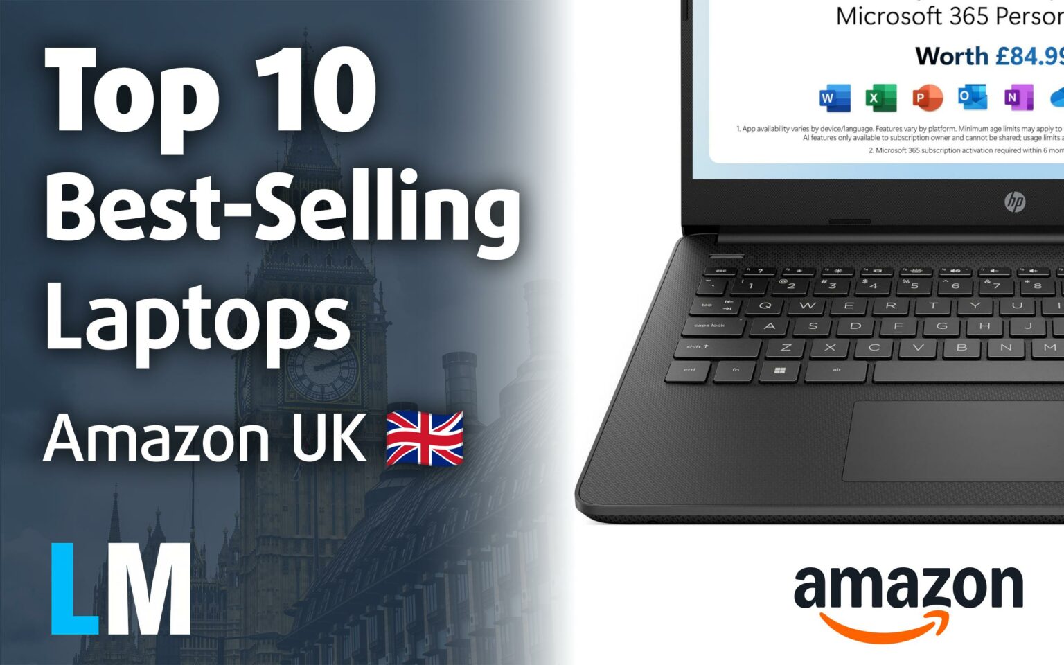 [June 2025] Amazon UK: Top 10 Best-Selling Laptops – HP Dominates with ...