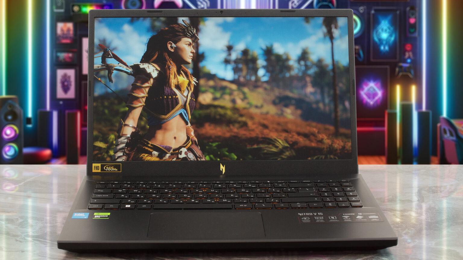 Acer Nitro V 15 (ANV15-52) review - Incredibly Cool, Super Comfortable ...
