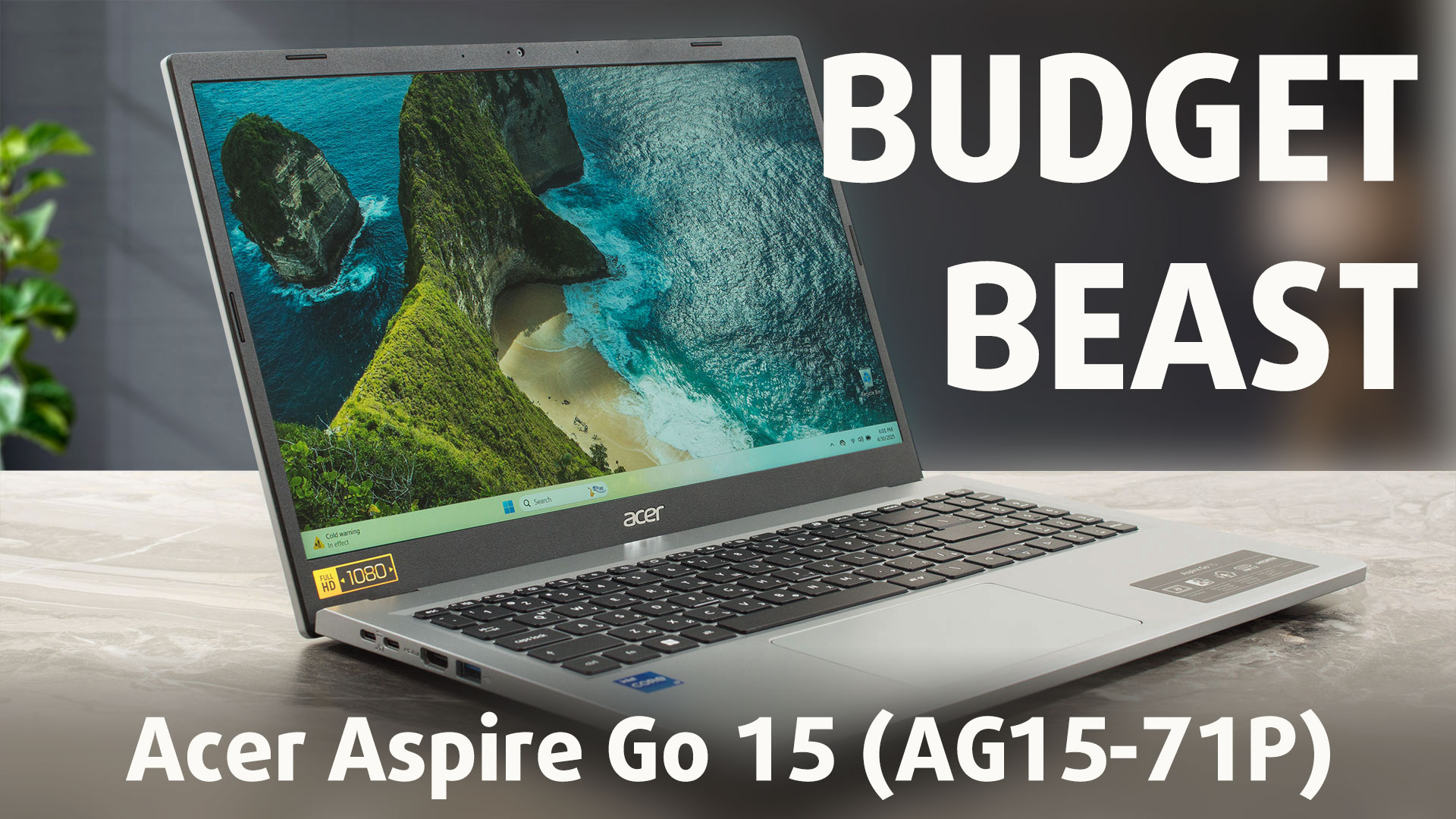 Acer Aspire Go 15 (AG15-71P) Review - The Unbeatable Value Laptop for ...
