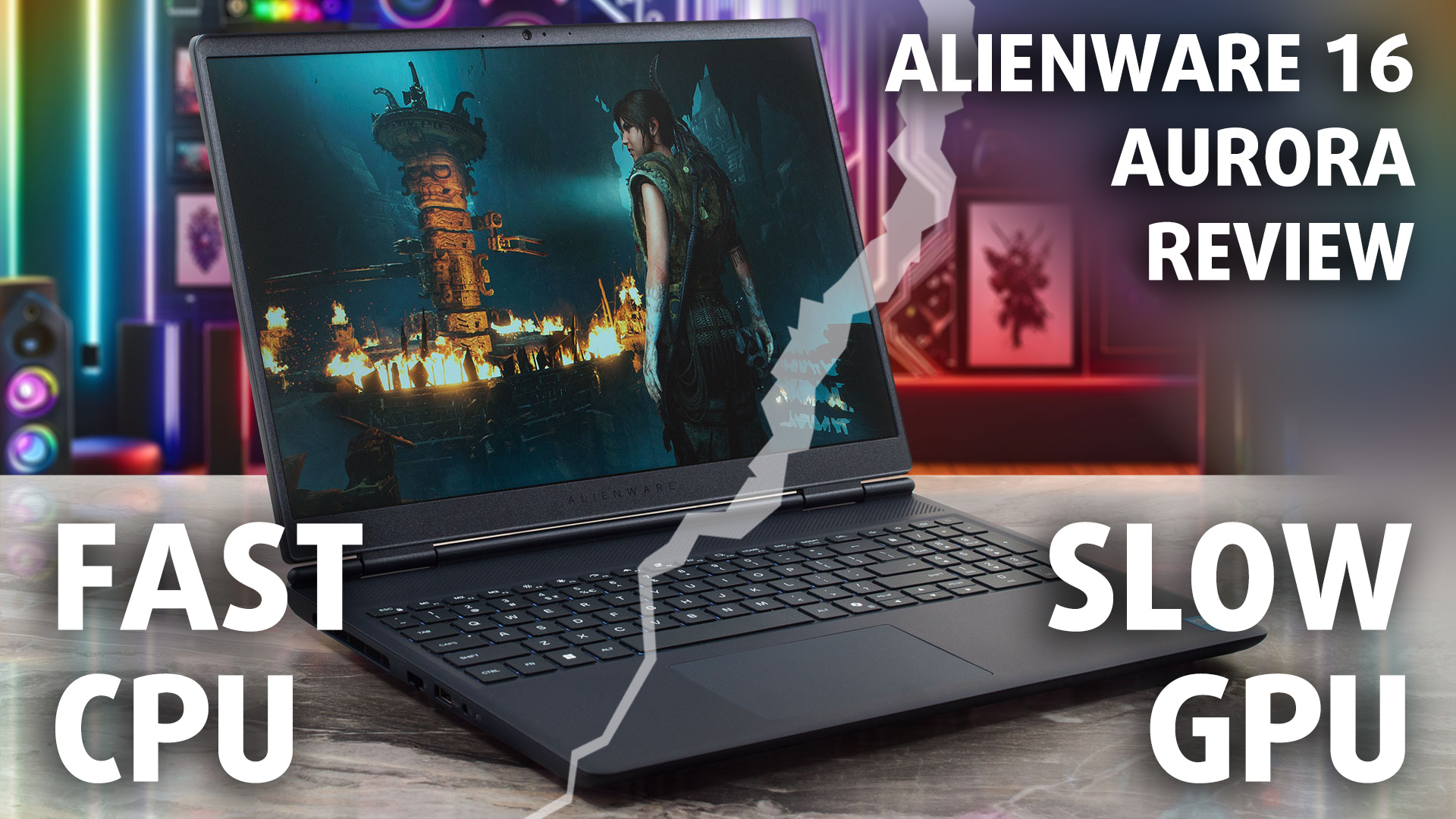 Alienware 16 Aurora (AC16250) review - Great Battery and CPU ...