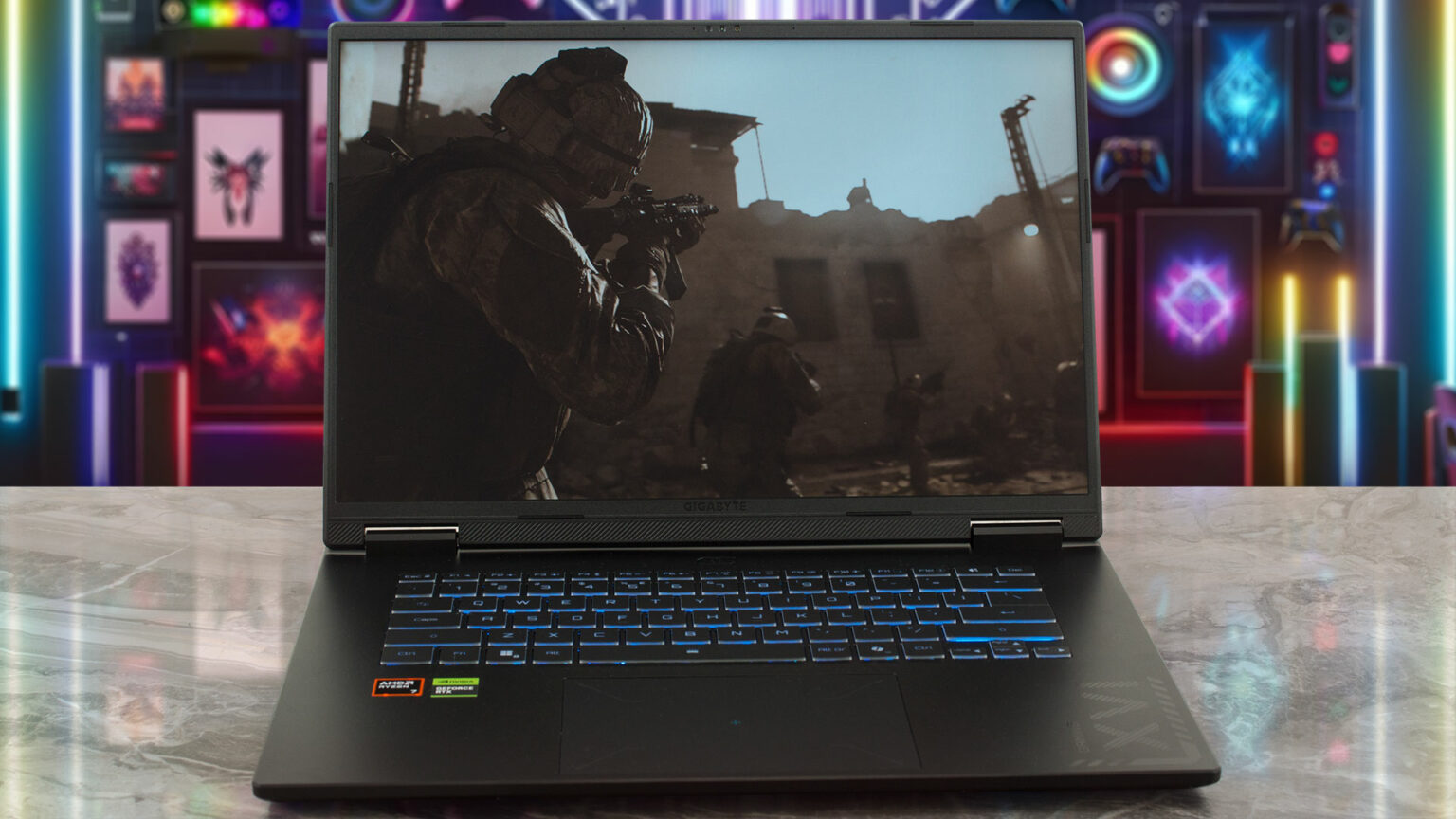 Gigabyte Gaming A16 (GA63H, AMD) review - Stealthy Sleeper with Record ...
